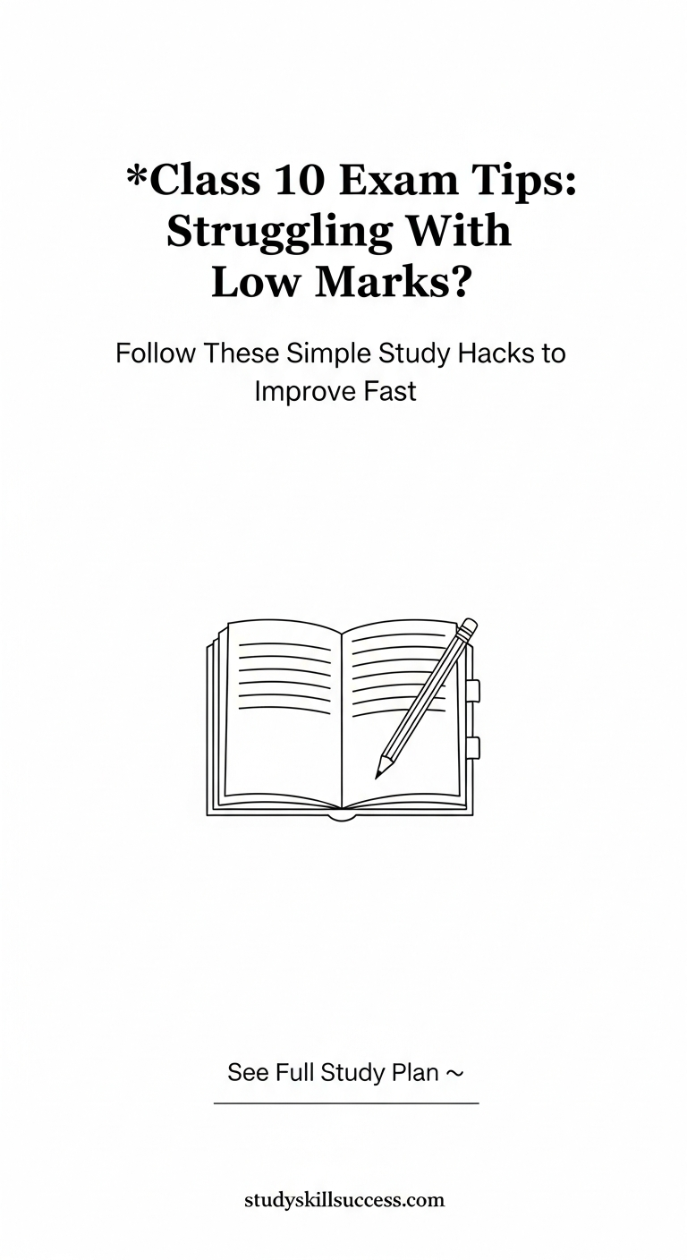 Class 10 Exam Study Hacks: Fast Improvement + Smart Revision System ...