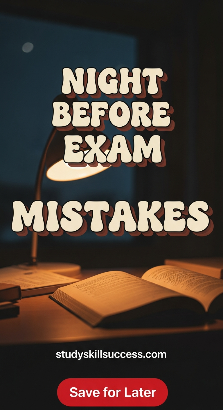 Before & Night-Before Exam Mistakes That Ruin Even Smart Students ⏰ ...